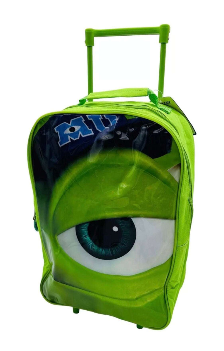 Disney Monsters Inc Cabin Wheeled Trolley Bag Extendable Handle Kids S ...