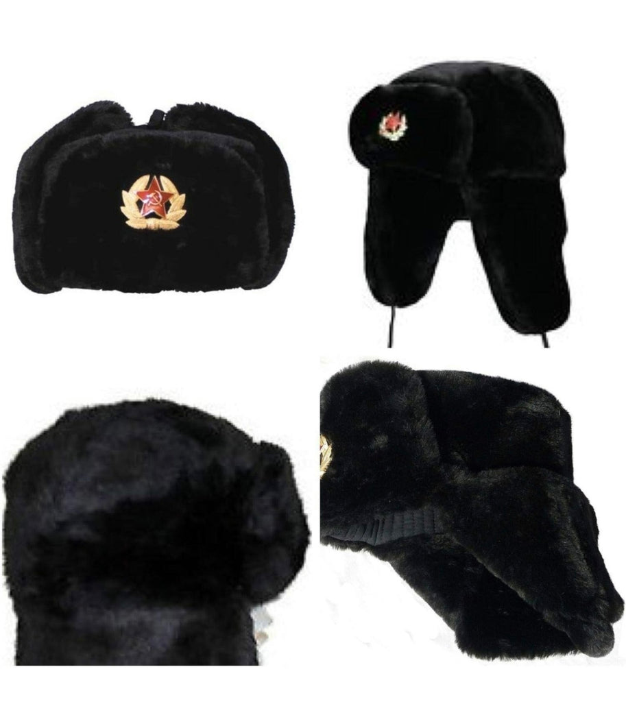 Russian Balkan Cossack Ushanka Trapper Fur Hat – Mayors Sports and Menswear