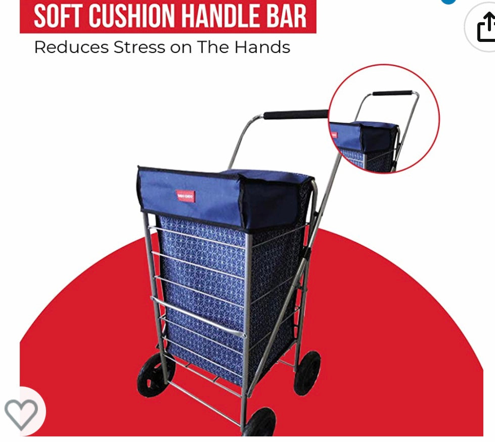 Casa & Casa Geometric 4 Wheel Shopping Trolley – Mayors Sports and Menswear
